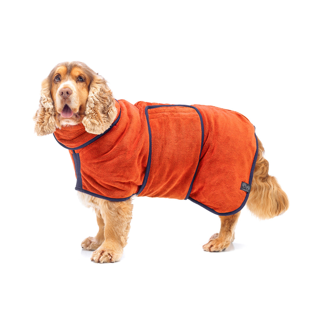 Dog Drying Coat Amber - Lucky Paws