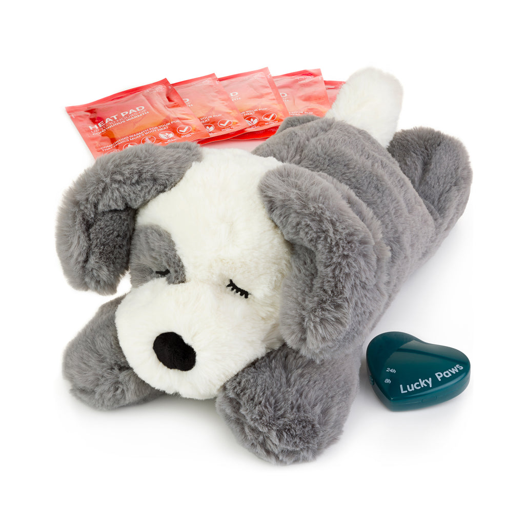 Puppy Heartbeat Comforter Pebbles - Lucky Paws